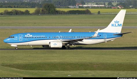 PH BXM KLM Royal Dutch Airlines Boeing 737 8K2 WL Photo By Martin