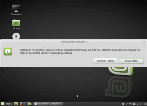 Installation Guide Of Linux Mint 18 Codename Sarah With Screenshots