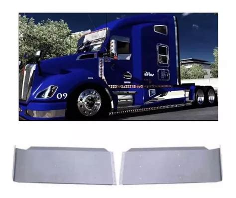 Visera Kenworth T680 Acero Inoxidable Parasol