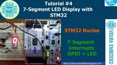 STM32 For Beginners Multiplexing Seven Segment Displays 54 OFF