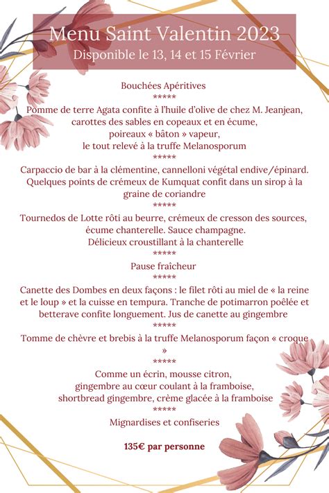Menu SaintValentin 2023 Skab