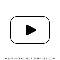 Youtube Logo Coloring Pages Coloring Pages