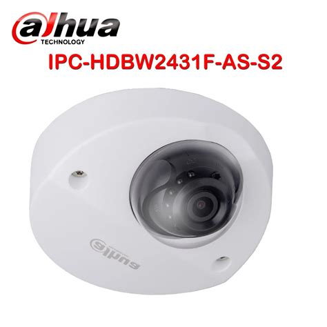 Dahua 4mp IP Camera IPC HDBW2431F AS S2 4MP Lite IR Fixed Focal Dome