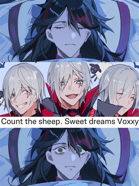 Vox Akuma And Fulgur Ovid Nijisanji And 1 More Drawn By Neru