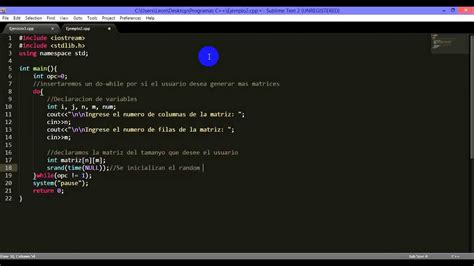 Matrices Guiaprogramacion