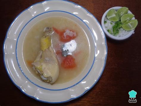 Caldo De Pollo Con Arroz Mexicano F Cil