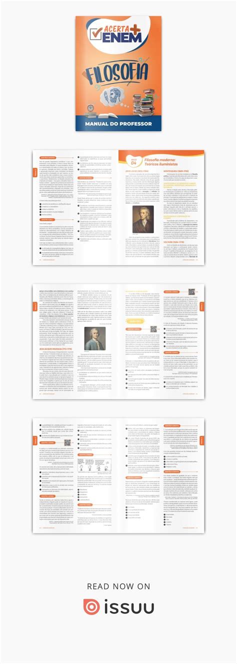 Acerta Mais Enem Filosofia Manual Do Professor Professor Reading