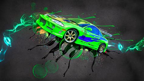Fast And Furious Mitsubishi Eclipse Wallpapers Wallpaper Cave