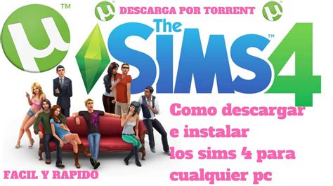 DESCARGAR E INSTALAR LOS SIMS 4 JUEGO BASE 2017 PC TORRENT FACIL Y