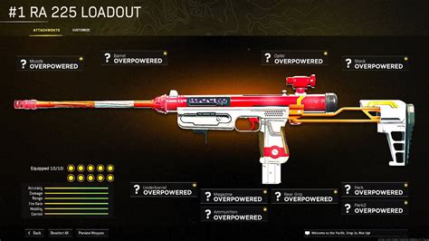 New RAPID FIRE RA 225 Loadout Meta Is BUSTED In WARZONE After UPDATE