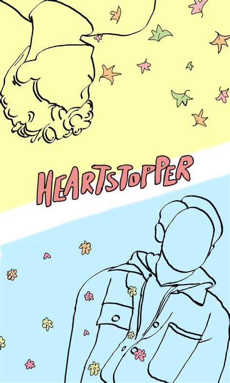 Heartstopper Wallpaper Pegatinas Bonitas Dibujitos Sencillos