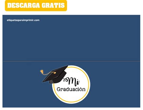 Etiquetas de Graduación para imprimir Etiquetas para imprimir 2022