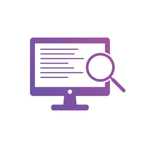 iconos de resultados de búsqueda ilustración vectorial símbolo de icono