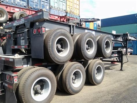 CONTAINER CHASSIS PARTS 20 40 COMBO TRI AXLE IN CHICAGO