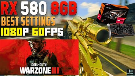 Mejor Configuracion Grafica Para Tener Mas Fps En Warzone 3 RX580