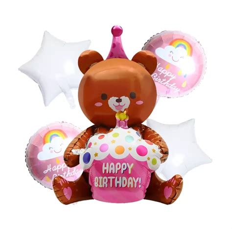 Zestaw balonów 5szt op nietoperz Balony foliowe konfetti do balonów