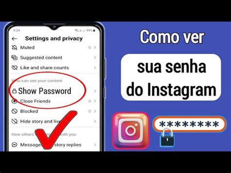 Como ver sua senha do Instagram caso você a tenha esquecido 2024
