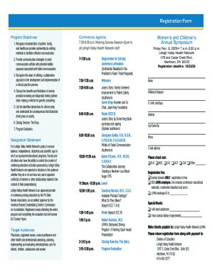 Fillable Online 23 Patient Registration Form Templates PDF