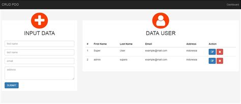 Cara Mudah Membuat Crud Pdo Php Tutorial Website Tutorial Php