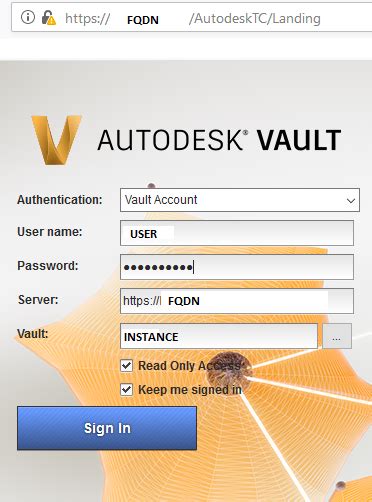 solved vault with ssl autodesk community