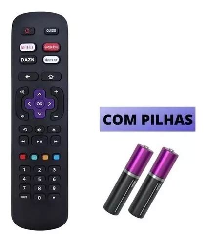 Controle Remoto Compatível Aoc Roku 126w831 Le26w154 MercadoLivre