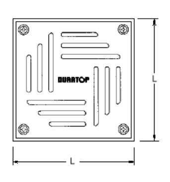 Duratop X Marco Bce C Tapa Acero Inox X