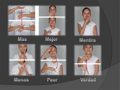 Palabras Lenguaje De Senas