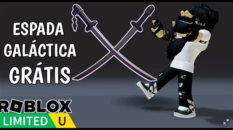 COMO PEGAR NOVO ITEM GRÁTIS NO ROBLOX Pacote de Espada Galáctica