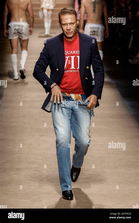 Milan Italien 16th June 2023 Rocco Siffredi At DSQUARED2 Spring