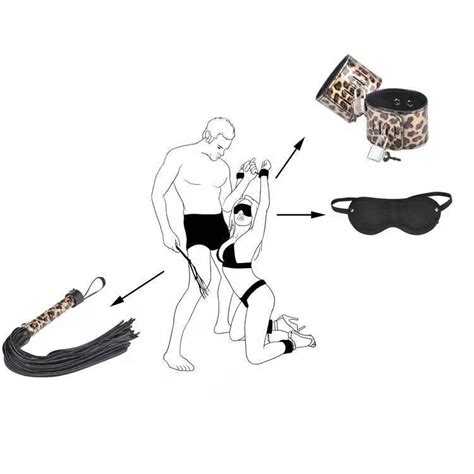Bộ Đồ Chơi Bạo Dâm 10 Món Da Báo BDSM Cao Cấp