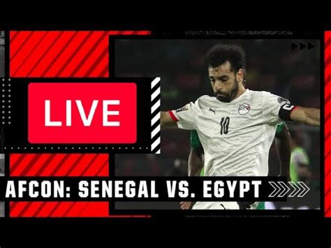 Afcon Final Live Egypt Vs Senegal Livestream Hd Youtube