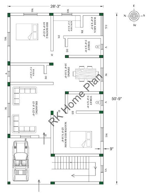 RK Home Plan 12 BEST WEST FACE HOUSE PLAN AS PER VASTU Vastu House
