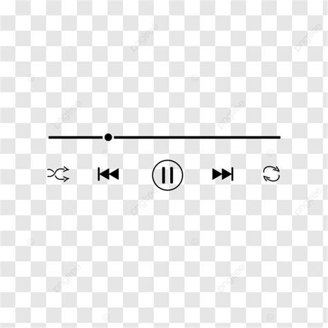 Music Player Button Vector Music Button Play PNG And Vector With