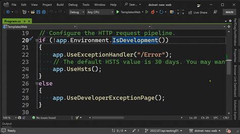 ASP NET Application Output Now Available In Integrated Visual Studio Window