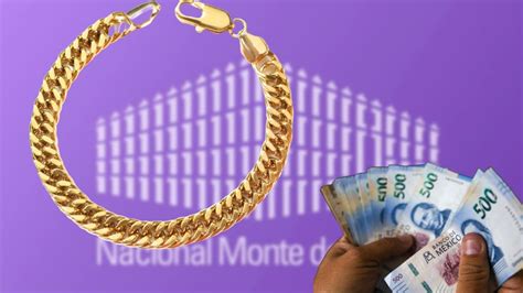 Monte de Piedad Cuánto dan por empeñar una cadena de oro Heraldo