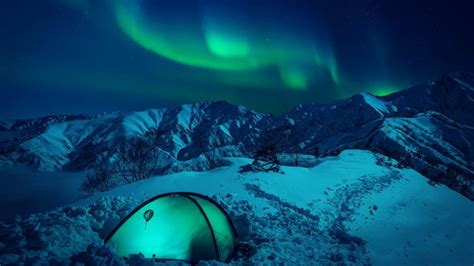 Arriba Imagen Aurora Boreal En El Polo Norte Wallpaper Cena Hermosa