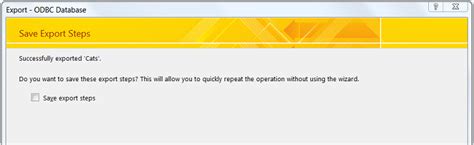 mysql mysql connector odbc developer guide 6 4 1 exporting access data to mysql