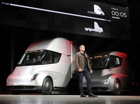 Premières infos sur le camion électrique Tesla Semi annoncé pour 800 km