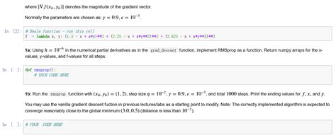 problem 1 gradient descent with adaptive step size
