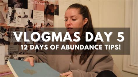 VLOGMAS DAY 5 Abundance Journaling Practice NYC Haul Amazon Finds