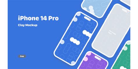 Iphone Pro Clay Mockup Figma