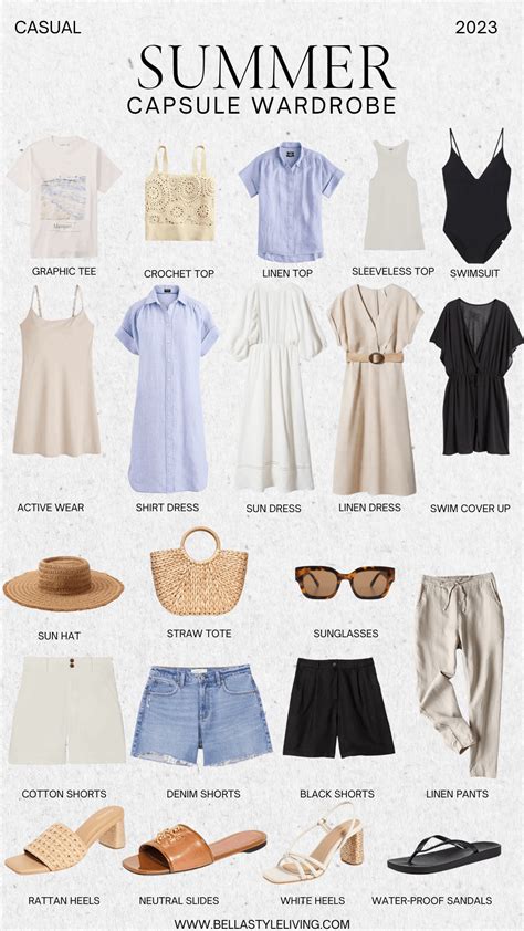 Summer Capsule Wardrobe Key Staples Youll Reach For All Season Long