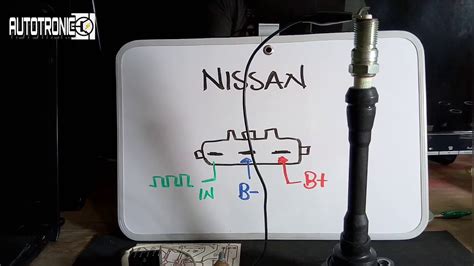 PRUEBA DE CHISPA BOBINA NISSAN CON TRANSISTOR DE POTENCIA YouTube