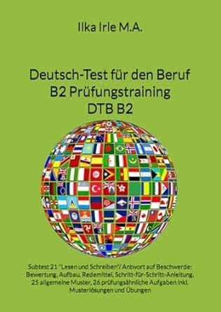 Deutsch Test für den Beruf B2 Prüfungstraining Subtest 21 Lesen und