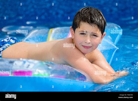 Boy Swimming Telegraph