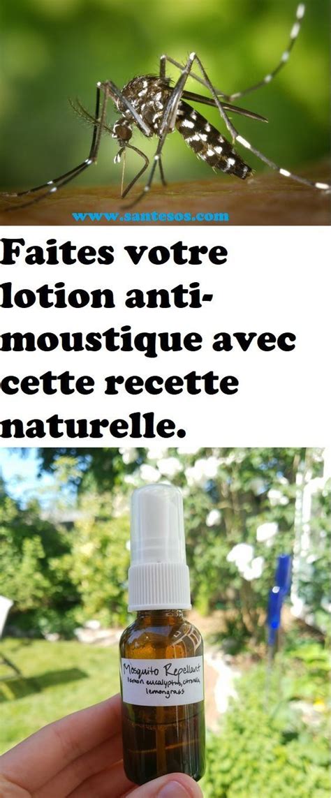 Faites Votre Lotion Anti Moustique Avec Cette Recette Naturelle Make