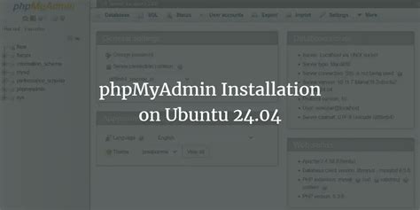 PhpMyAdmin Installation On Ubuntu 24 04