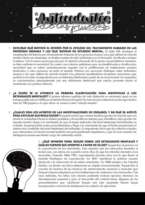 SOLUTION 3 Antecedentes Hist Ricos De Las Pruebas Psicol Gicas Studypool
