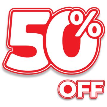 Descuento Del 50 Por Ciento PNG Imágenes Transparentes Pngtree