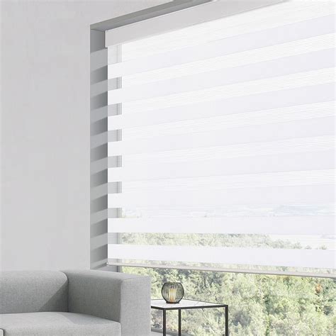 Amazon Grandekor Zebra Blinds For Windows With Valance Cover